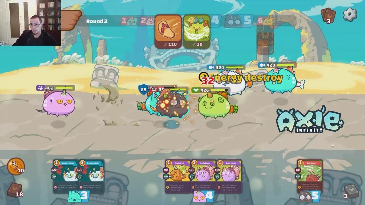 Axie Infinity - Competitive Early Morning Arena (with commentary)