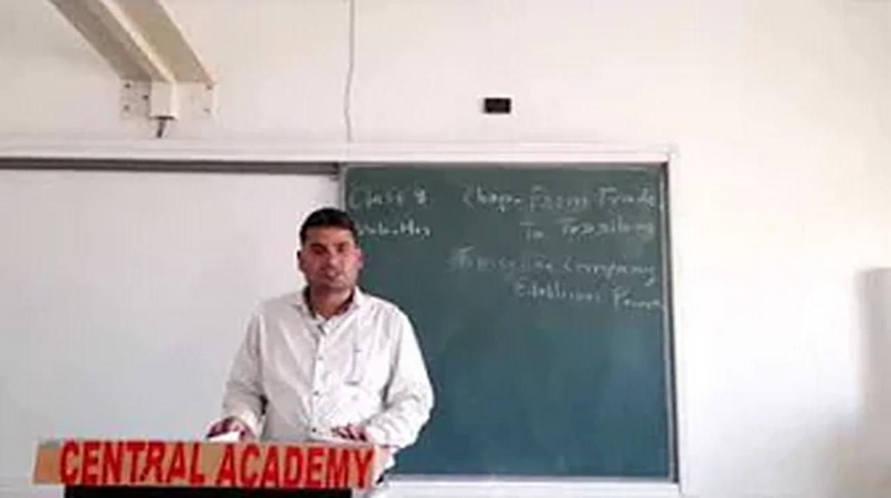 Class 8 subject history chapter from trade to territory