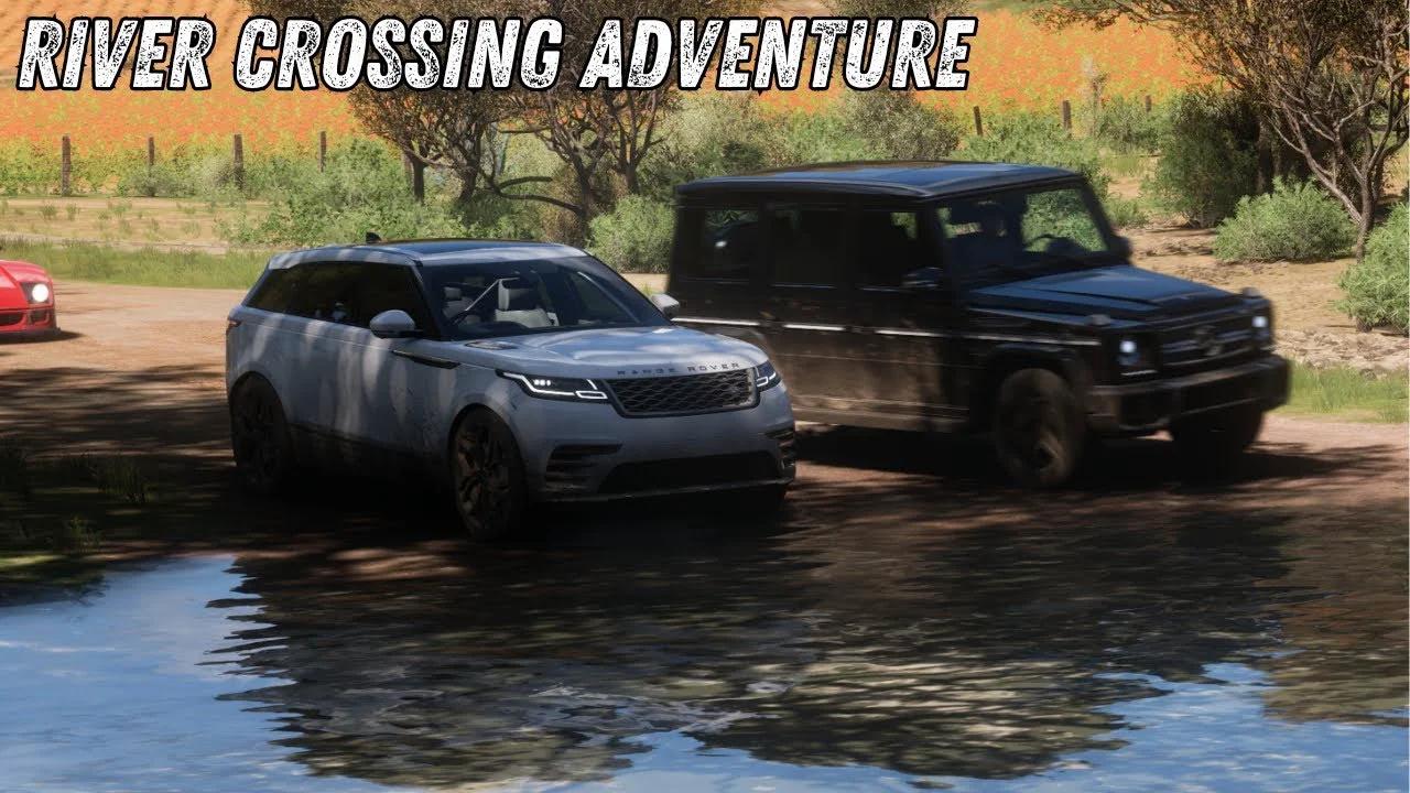 River Crossing Adventure: Range Rover vs. Mercedes G-Class Off-Road # ...