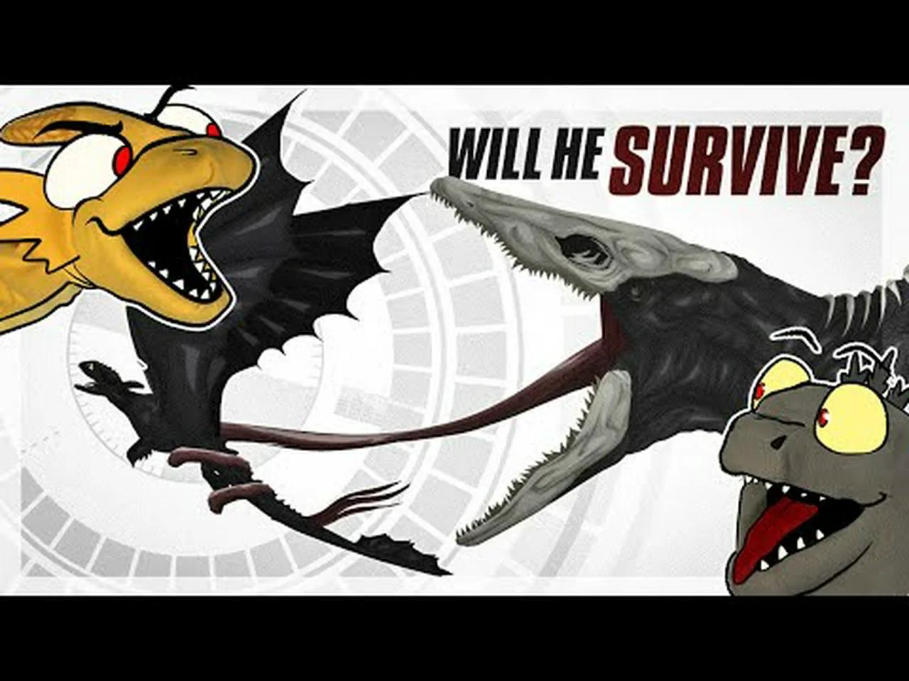 Godzilla & Ghidorah React to Can Toothless Survive a Night in Skull Island?