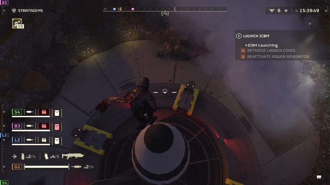 HELLDIVERS 2 ride the nuke