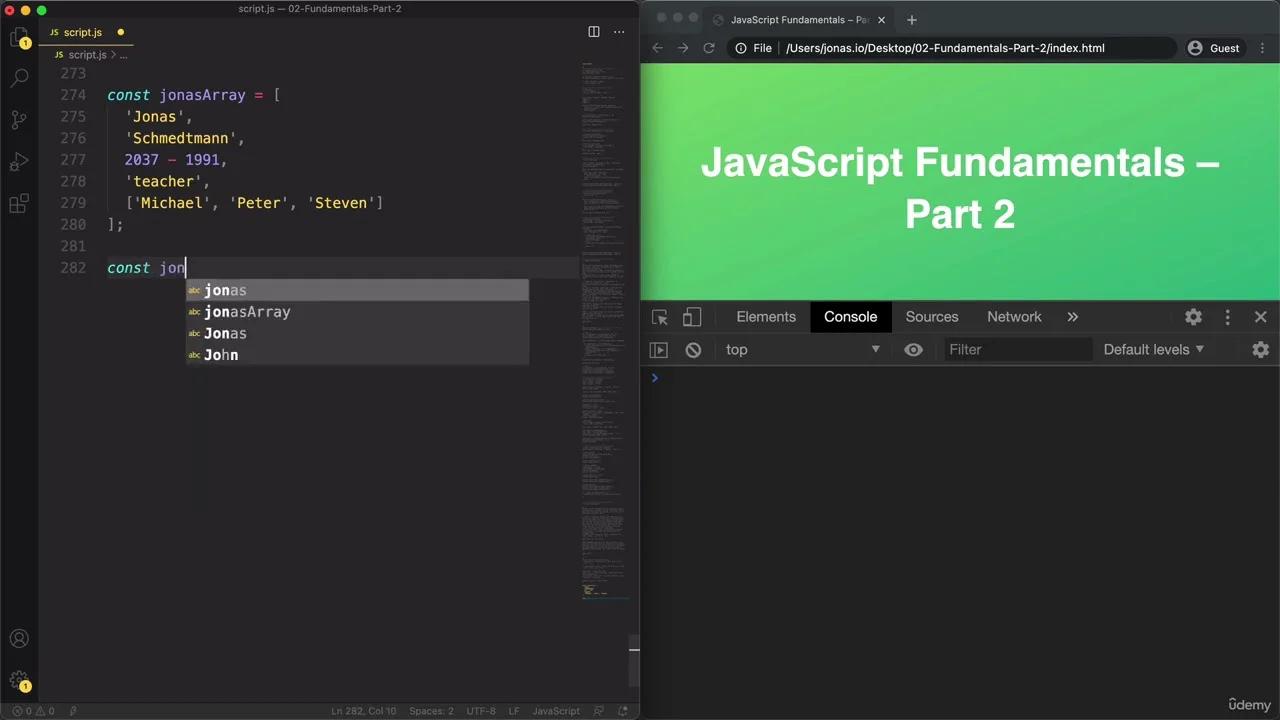 Introduction to Objects / JavaScript Fundamentals Part 2