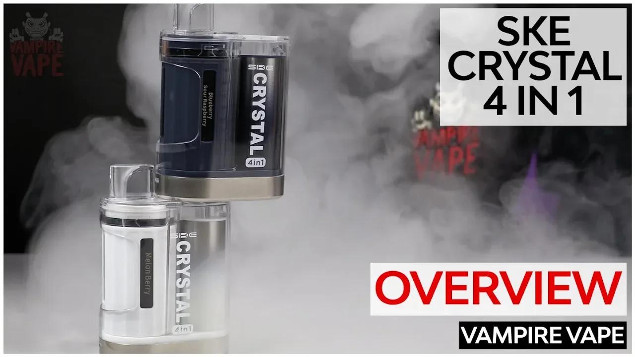 SKE Crystal 2400 4 in 1 Pod Kit Overview