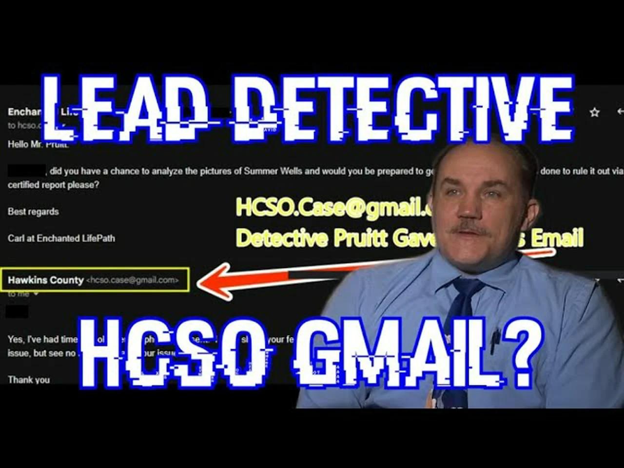 Summer Wells: Pruitt HCSO Using Gmail Email For High Profile Case Info ...