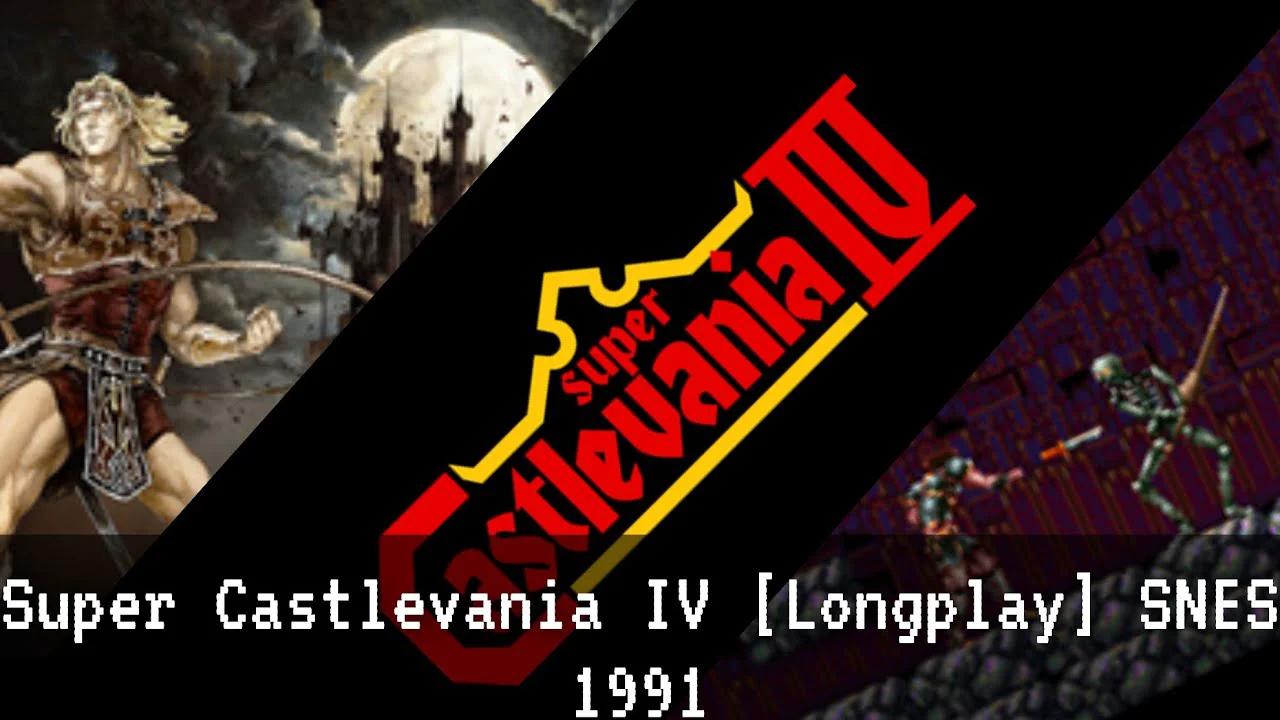 Super Castlevania IV (SNES) Longplay 1991