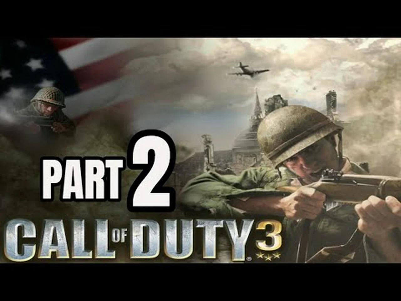 Call of Duty 3 - Part 2 - NIGHT DROP (COD CAMPAIGN)