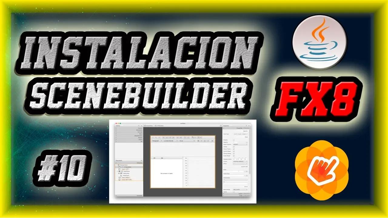 10. CURSO PRÁCTICO JAVAFX: Instalación de SCENEBUILDER │uso de archivos ...