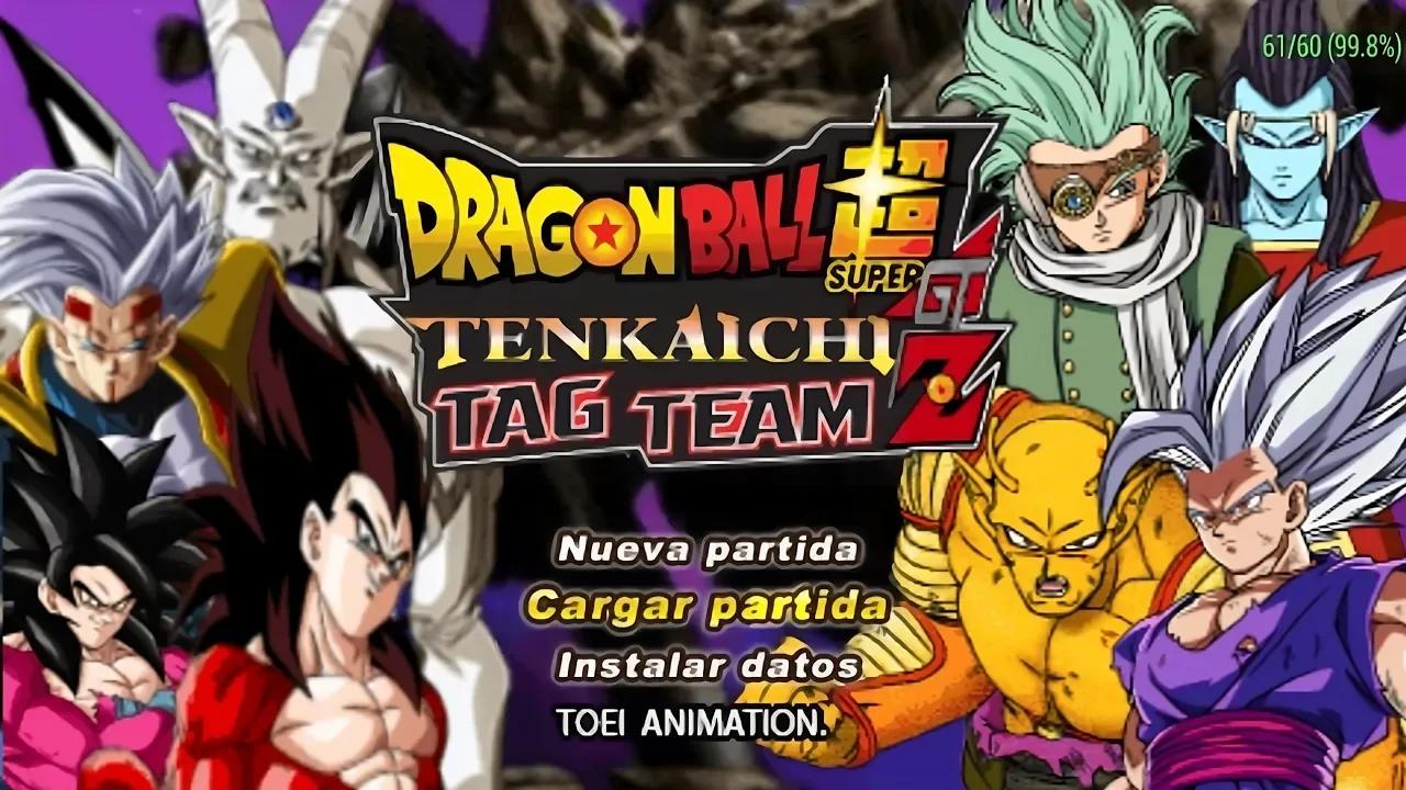 🤩[NOVO MOD] DRAGON BALL TENKAICHI TAG TEAM SAGAS, GT, Z e SUPER DBZ TTT ...