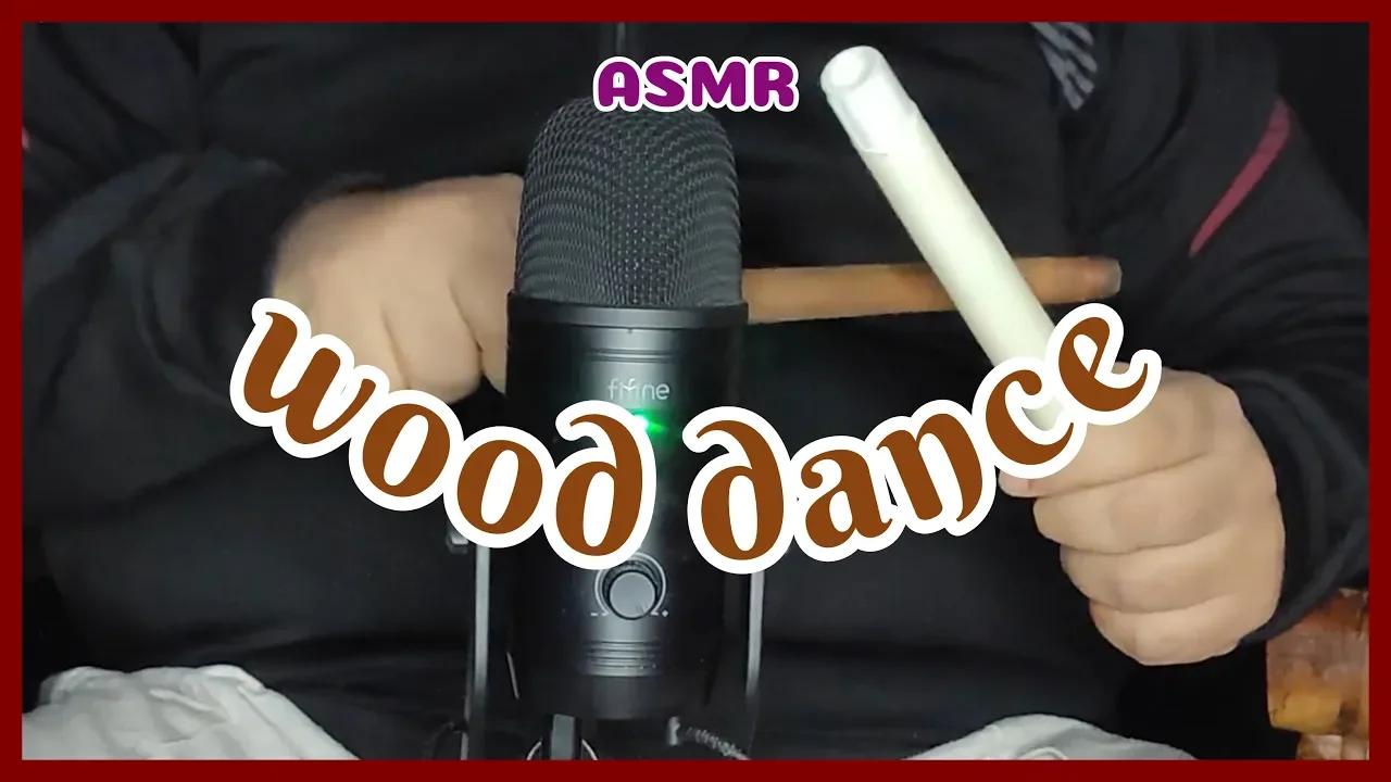 ASMR wood🥢🥢 tapping ASMR tapping and scratching no talking🥢🥢
