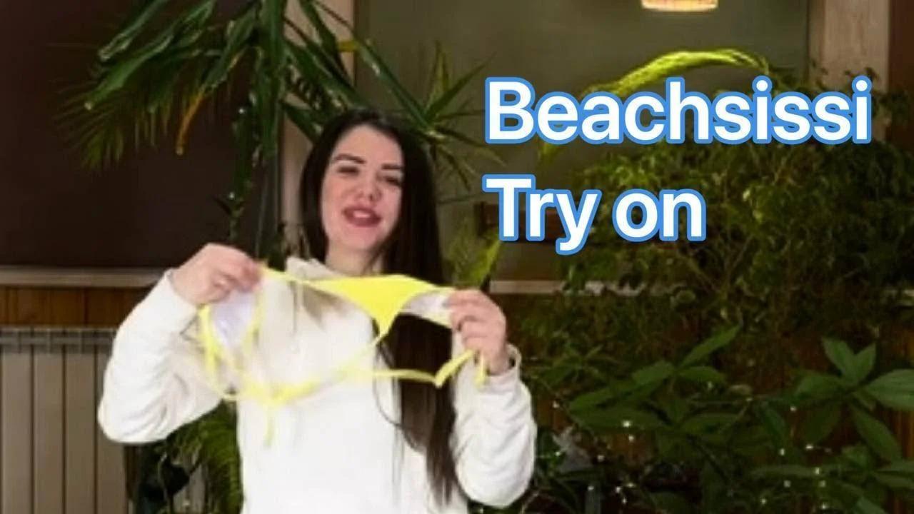 Beachsissi try on | Josephine Stali Bikini try on special video for fans