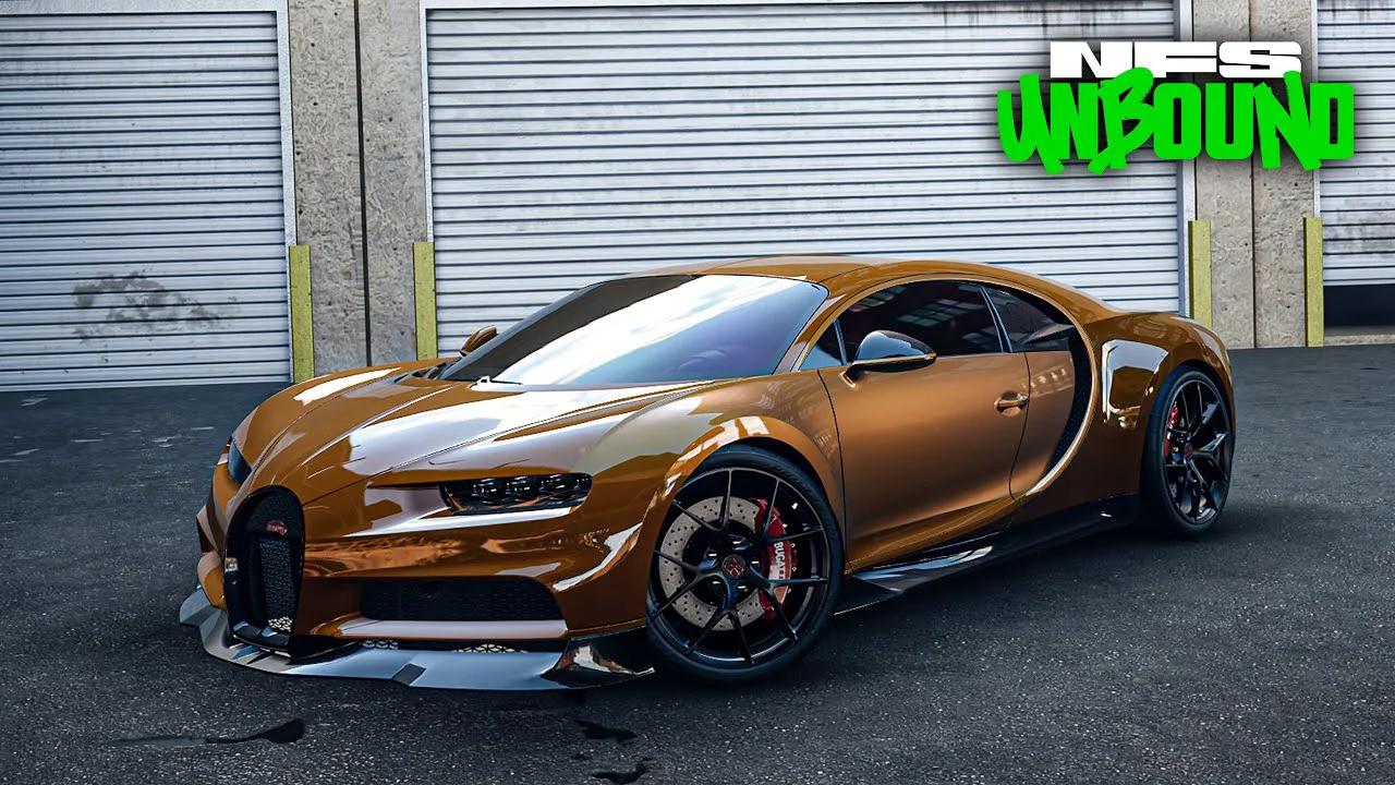Need for Speed Unbound - Andrew Tate Bugatti Chiron Sport Customization ...