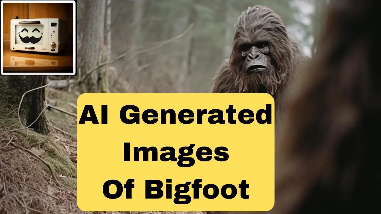 Bigfoot Sightings with AI - I Asked AI To Generate Realistic Bigfoot Images