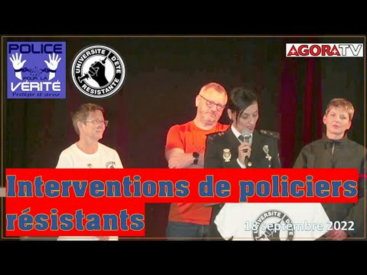 Intervention de l'association "Police pour la Vérité" à l'Université d ...