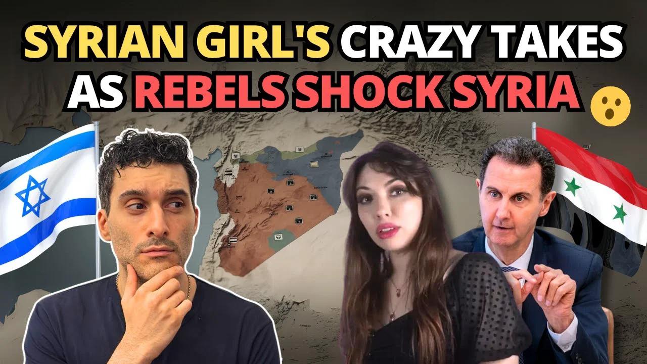 Syrian Girl's Crazy Takes as Rebels Shock Syria 😮
