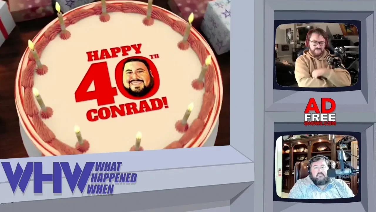 Tony Schiavone shoots on Conrad Thompson's Birthday party