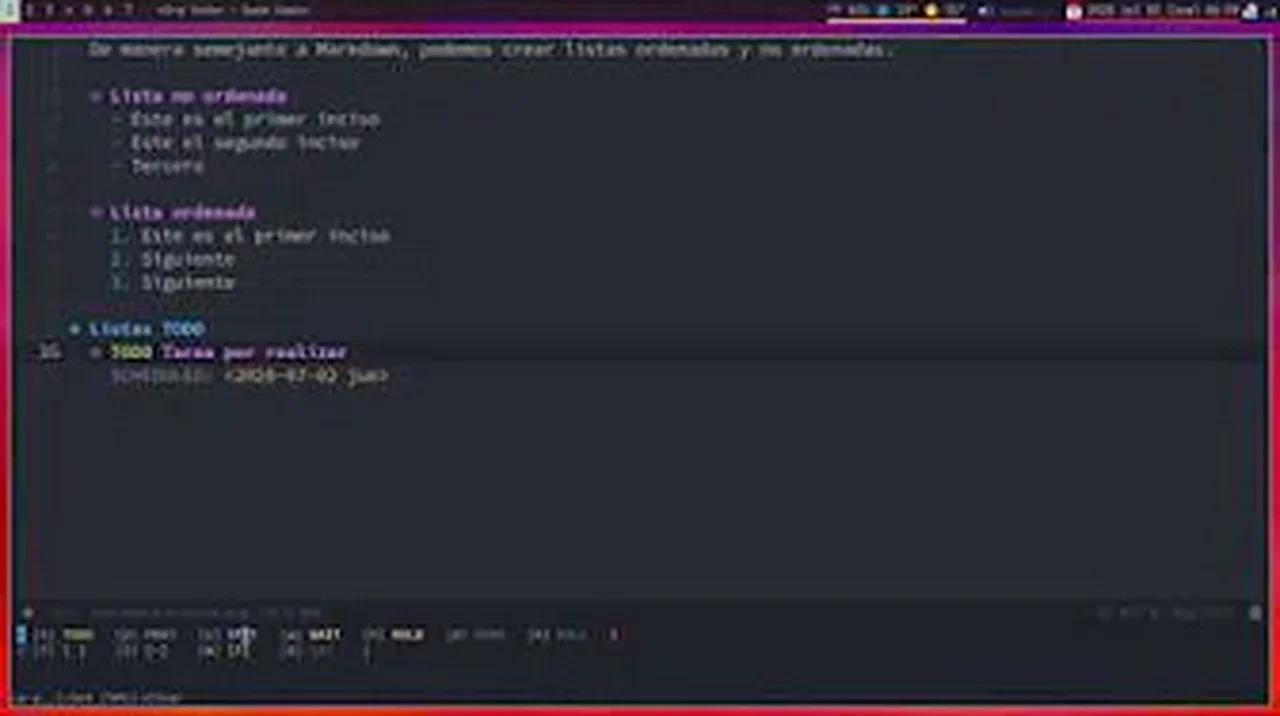 [TUTORIAL] Usando org-mode en emacs
