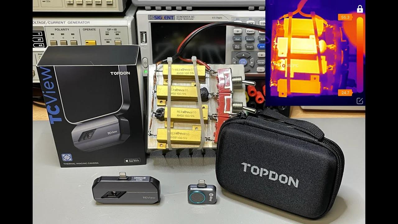 TA-0357: Topdon TCView TC002 Thermal Imager 256x192 - HandsOn