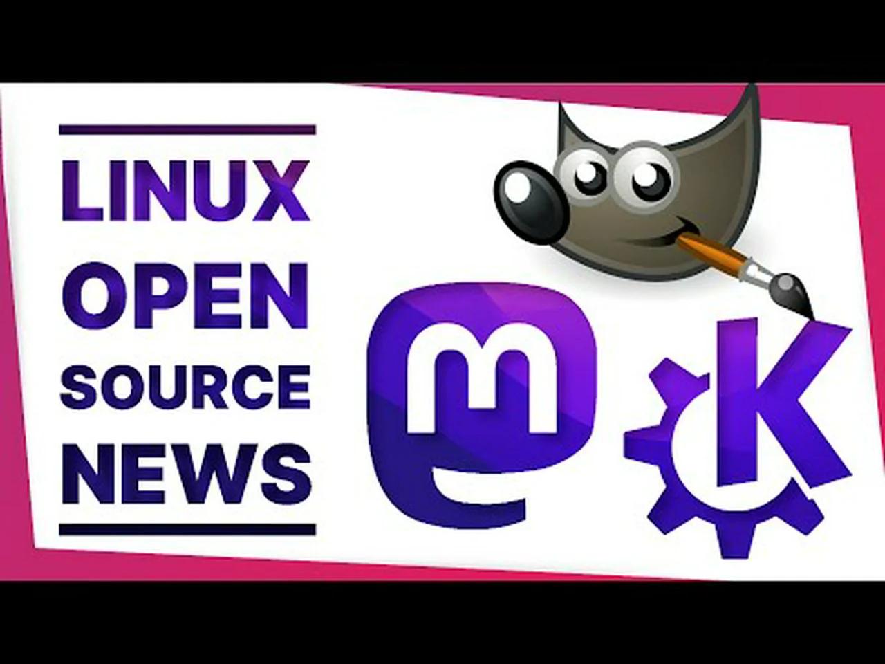 Mastodon explodes, GIMP scam, KDE tiling: Linux + Open source news