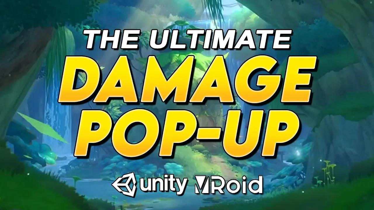 The Complete Damage Pop-Up Text Tutorial for Beginners (Unity VRoid)