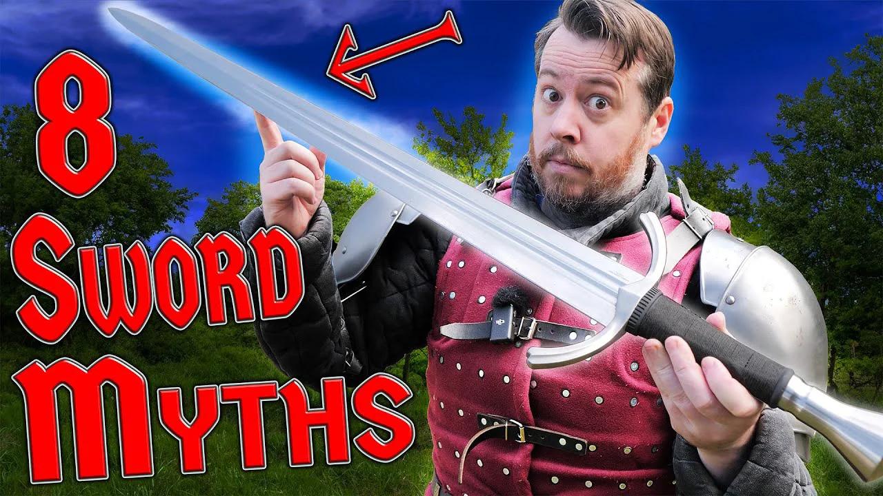 8 medieval SWORD myths DEBUNKED!
