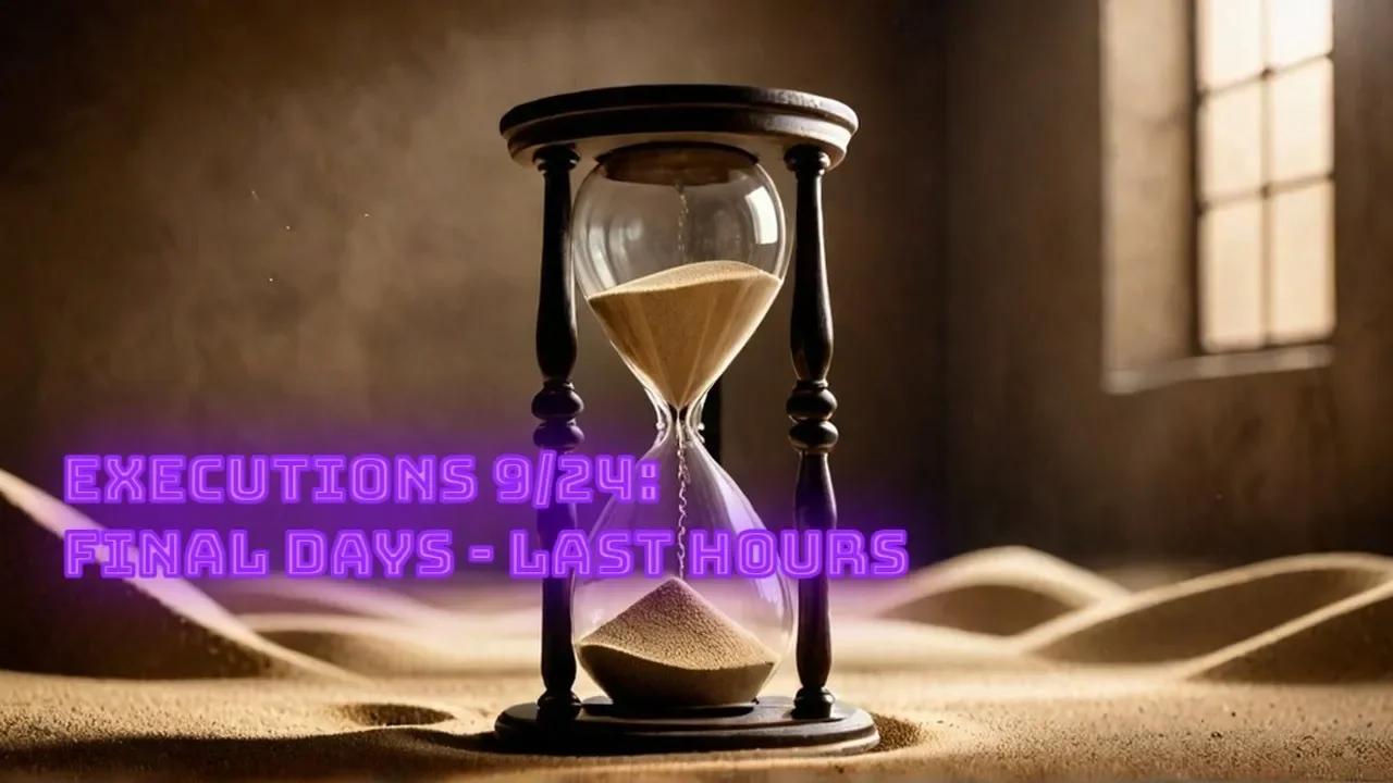 Death Row Countdown September 2024 | The Real Crime Diary