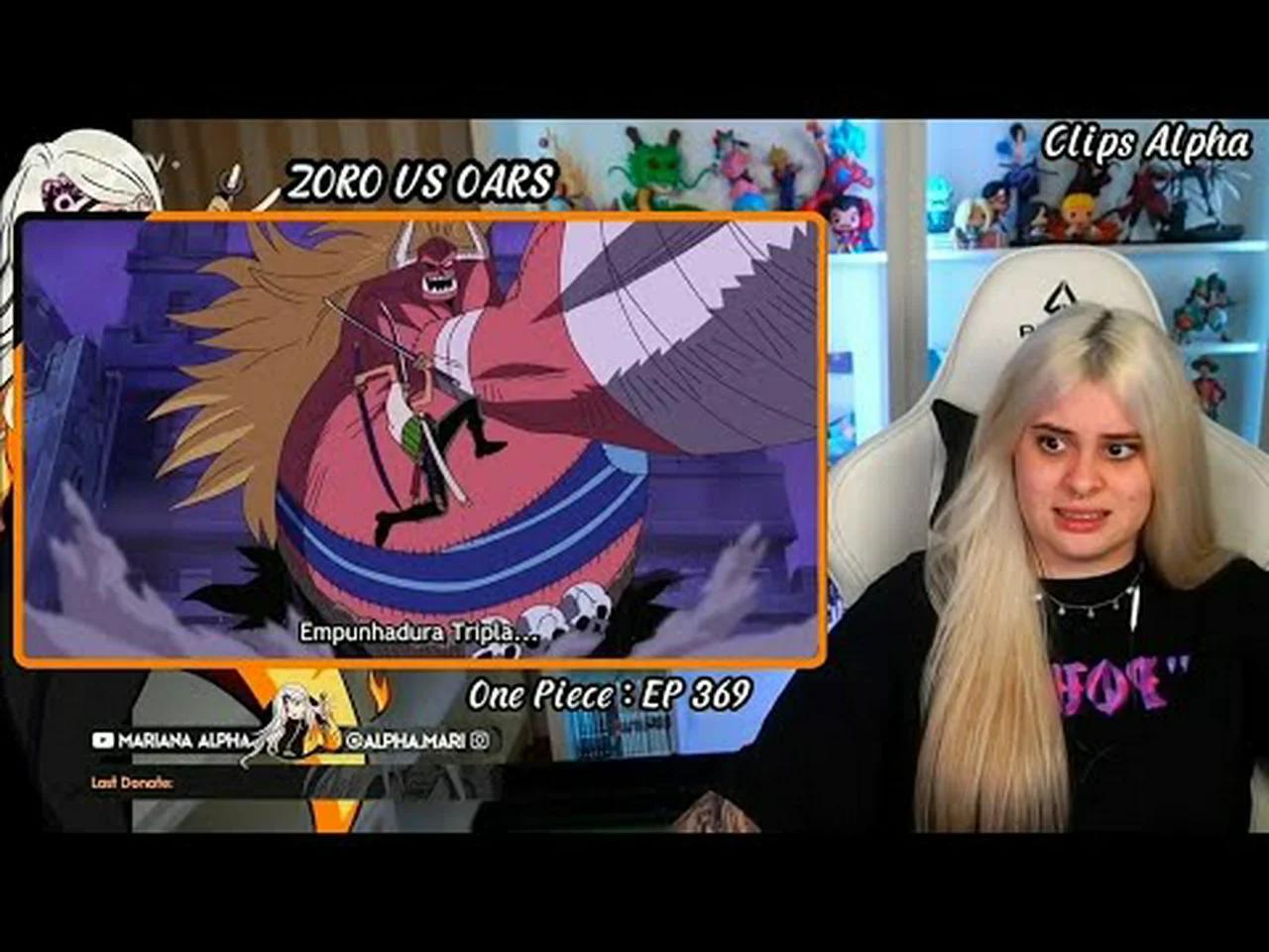 Mariana Alpha - ZORO VS OARS One Piece | EP 369 ( React )