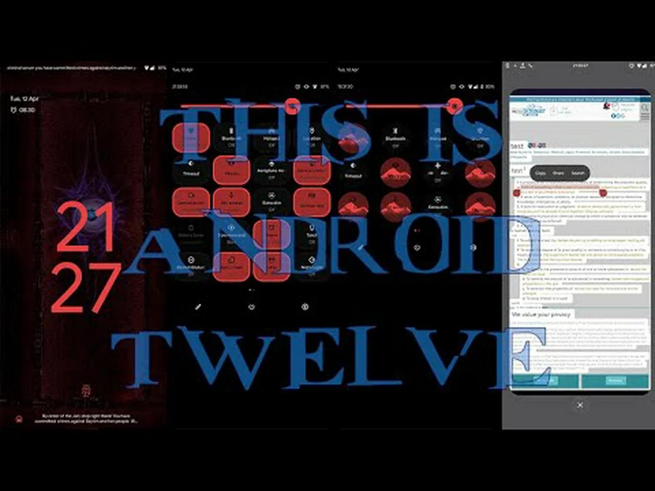 Pimping Omni Android 12 to the Max | Pixel Launcher With Text Select ...