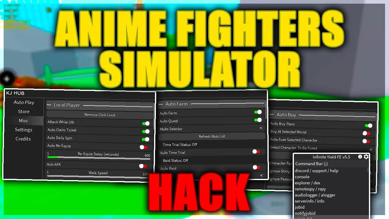 [UPDATED 22] Roblox Anime Fighters Simulator Script GUI HACK🔥Infinite ...