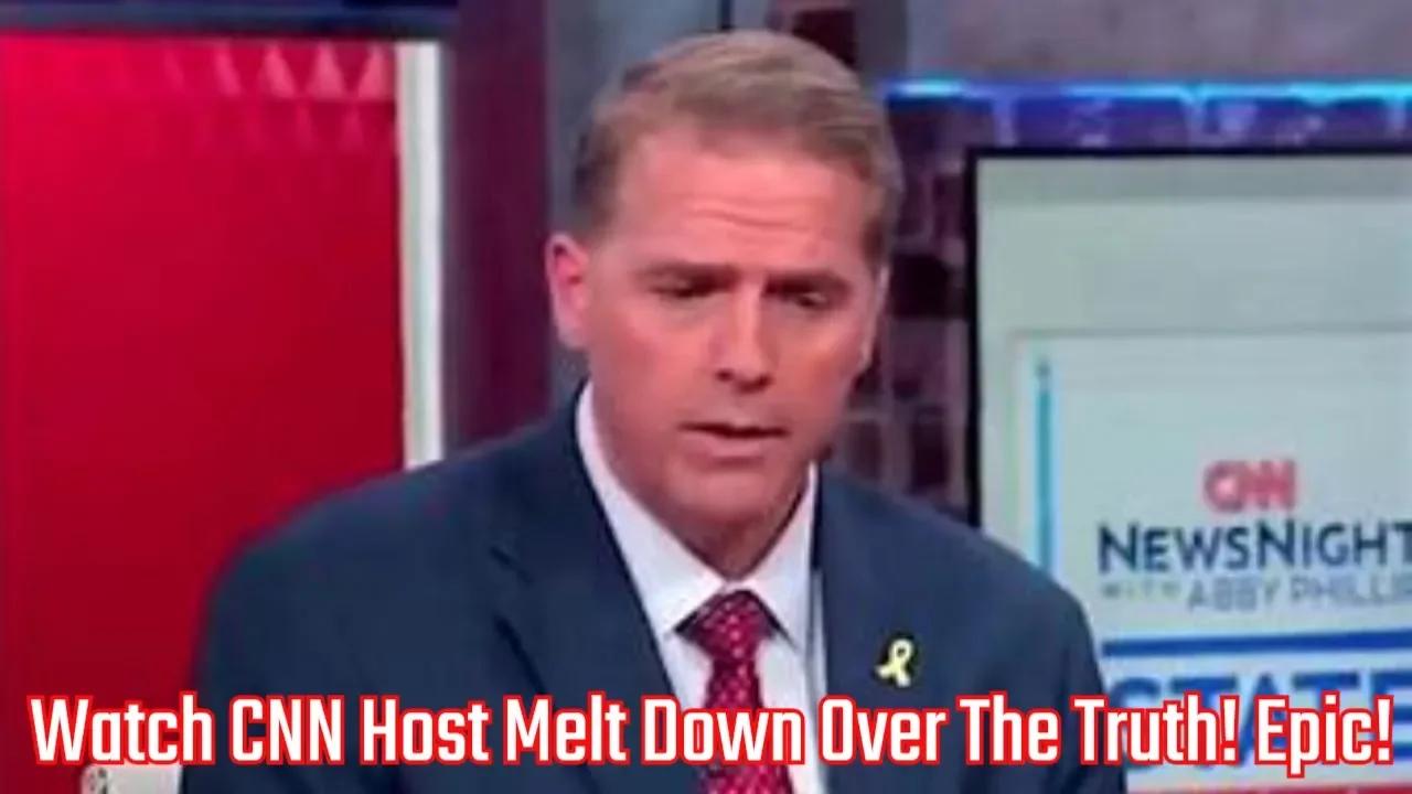 Watch CNN Host Melt Down Over The Truth! Epic!