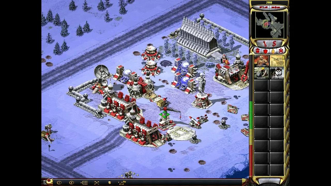 Red Alert 2 Flipped Missions : Soviet Mission 2 : Eagle Dawn