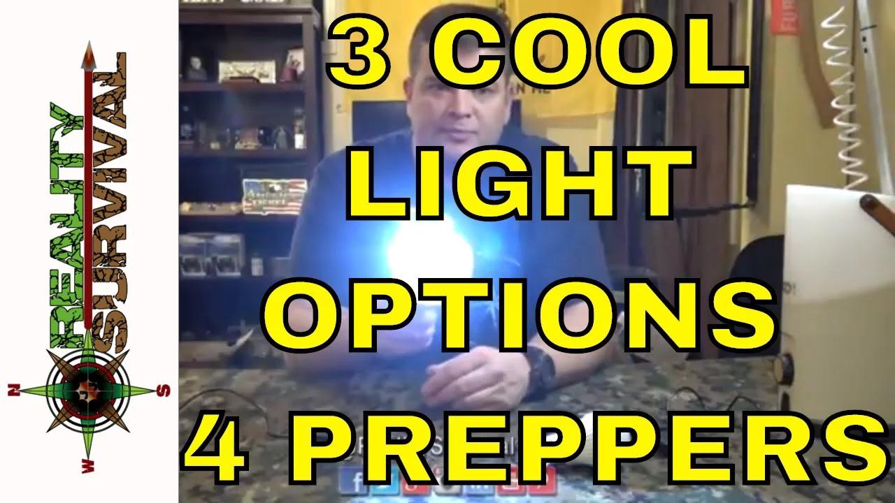 3 Cool Lighting Options For Preppers