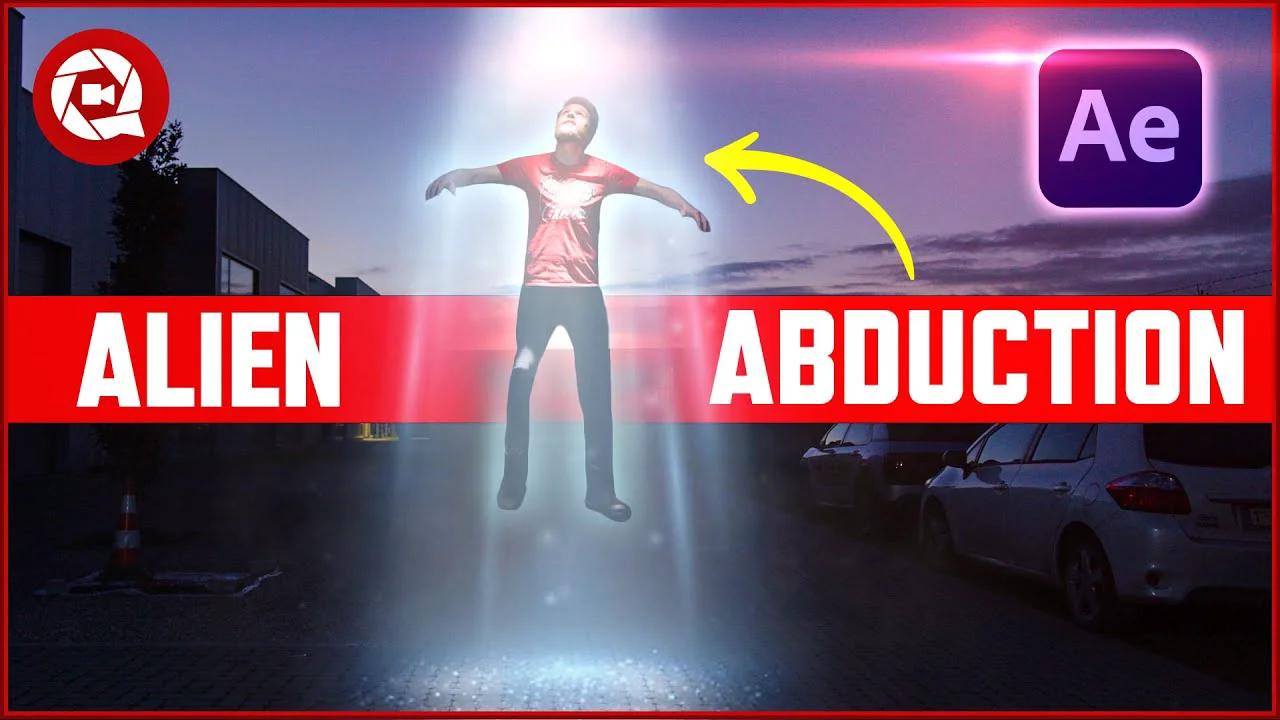 Fast & Easy AFTER EFFECTS Tutorial: ALIEN TRACTOR BEAM