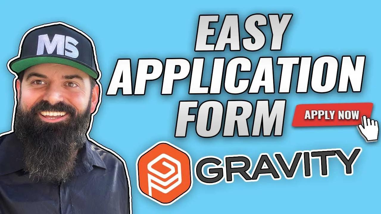 How to make an Application Form with Gravity Forms