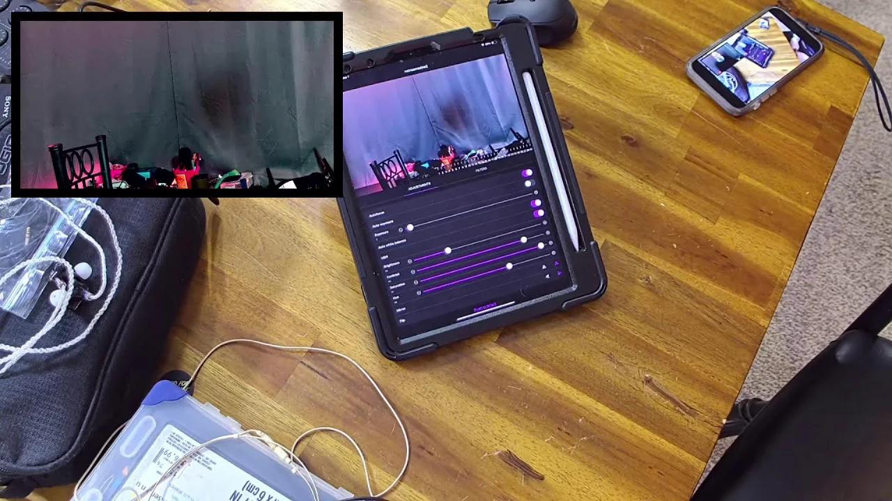 nearstream Wireless cameras multicam test