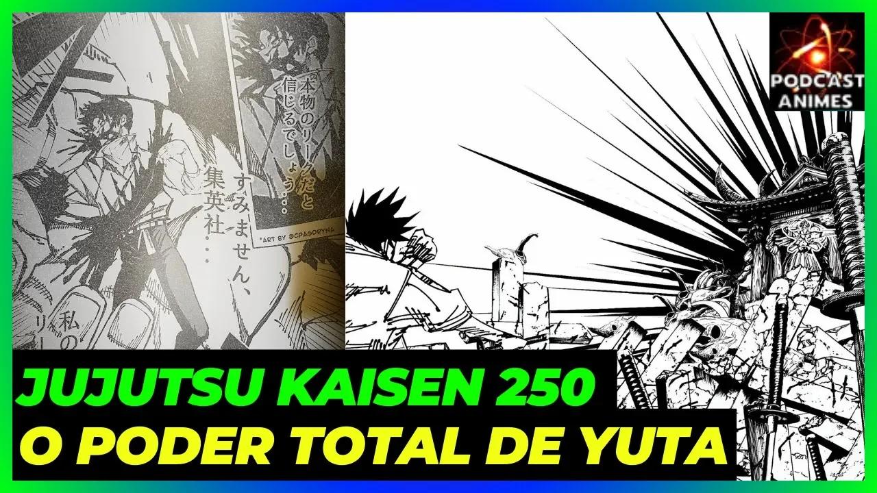 JUJUTSU KAISEN 250 - CÓPIA TOTAL! YUTA VAI USAR O DESMANTELAR E O VAZIO ...