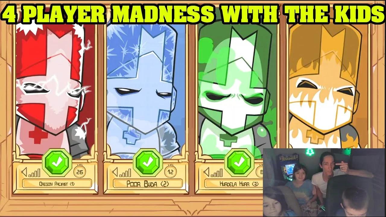 Castle Crashers: 4 Player Madness with the Kids