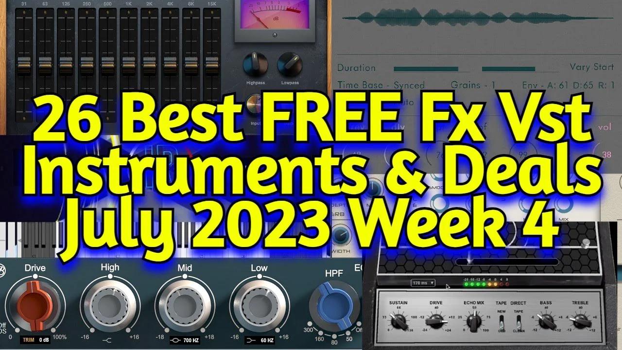 26 Best New FREE VST Plugins, Vst Instruments, Sample Packs & Best ...