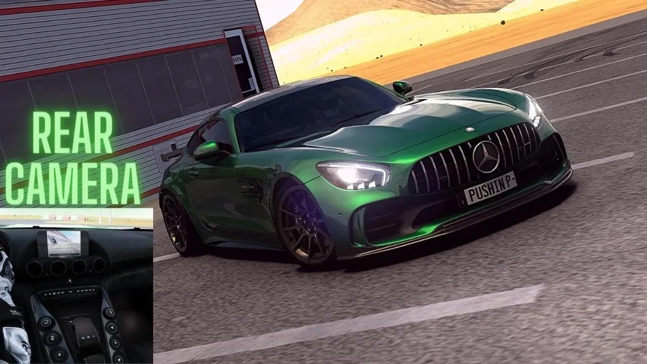 Mercedes GTR AMG Tuned - How to Park Using a Reverse Camera / Assetto ...