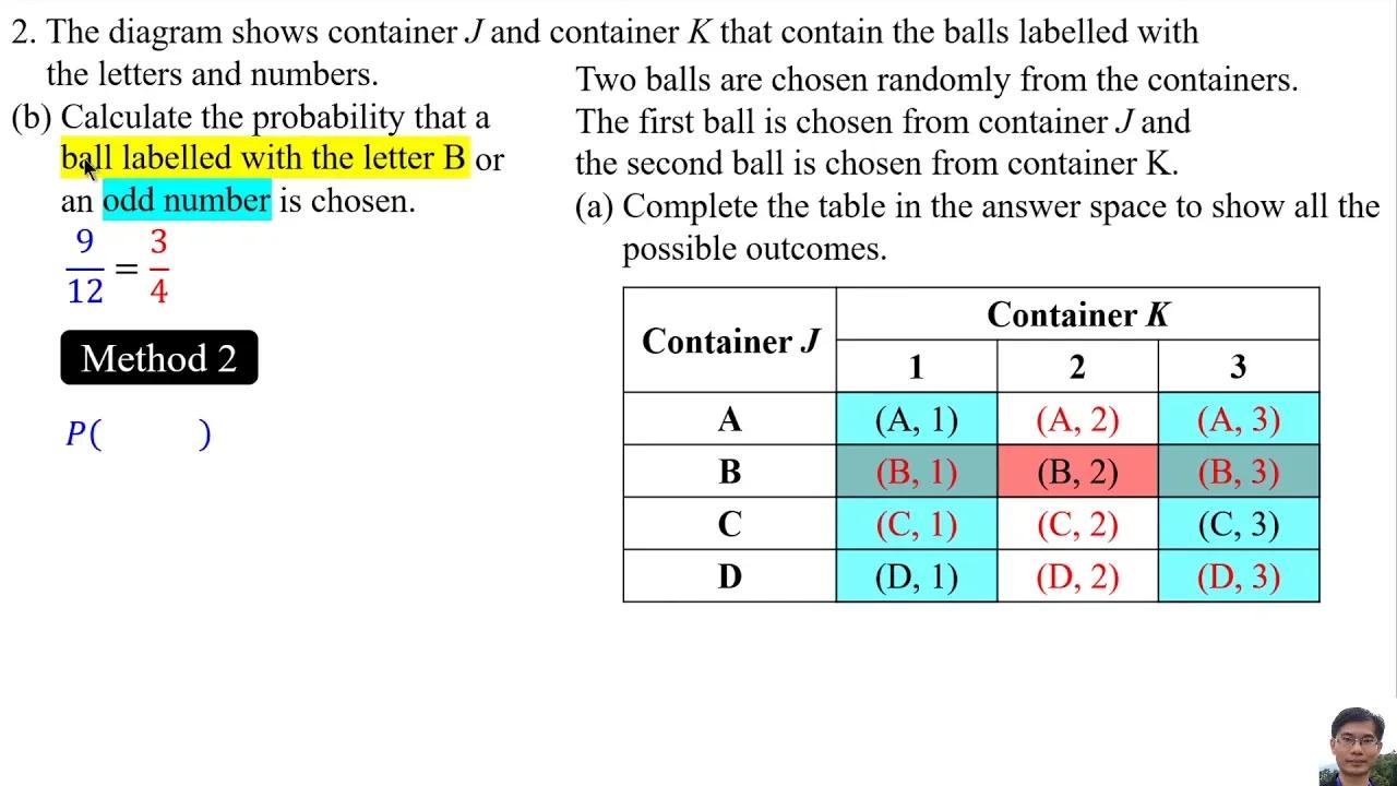 Probability of Combined Events - KSSM Mathematics Form 4 - Revision ...