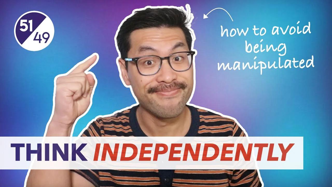 how to be a free thinker