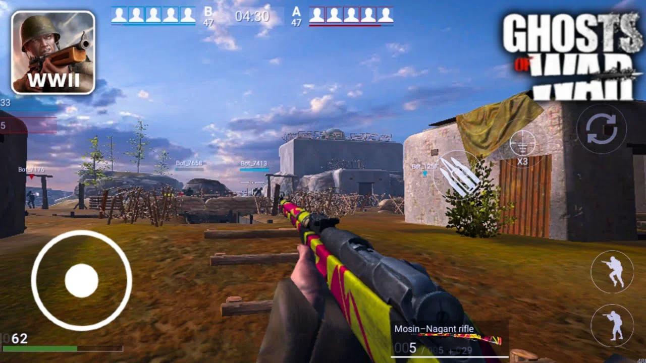 Ghosts of War Mobile - 🔥 Sniper Rifle Gameplay | Sabotage Map