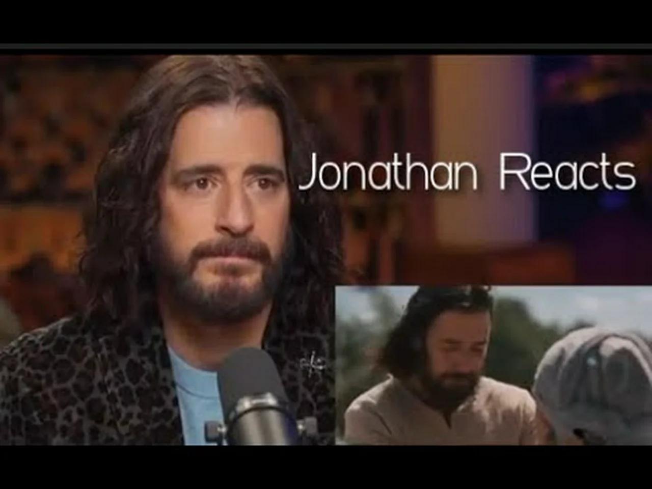 Jonathan Roumie reacts -touching interaction between Jesus &Mother Mary ...