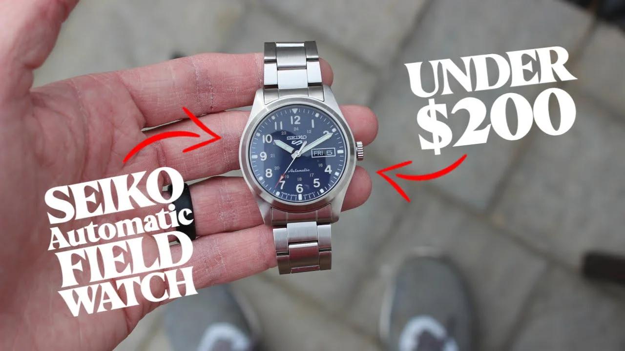 SEIKO 5 Automatic Field Watch (SRPG29) - Good Option for Under $200 ...
