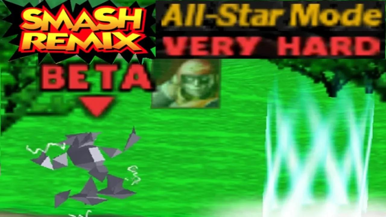Smash Remix - All Star Mode Gameplay with Polygon Ganondorf (VERY HARD)