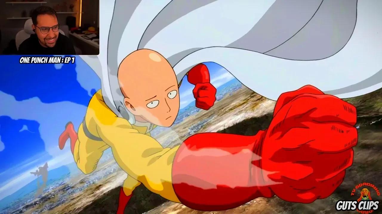 Brkk - SAITAMA O HOMEM MAIS FORTE | One Punch Man | Ep 1 ( React )