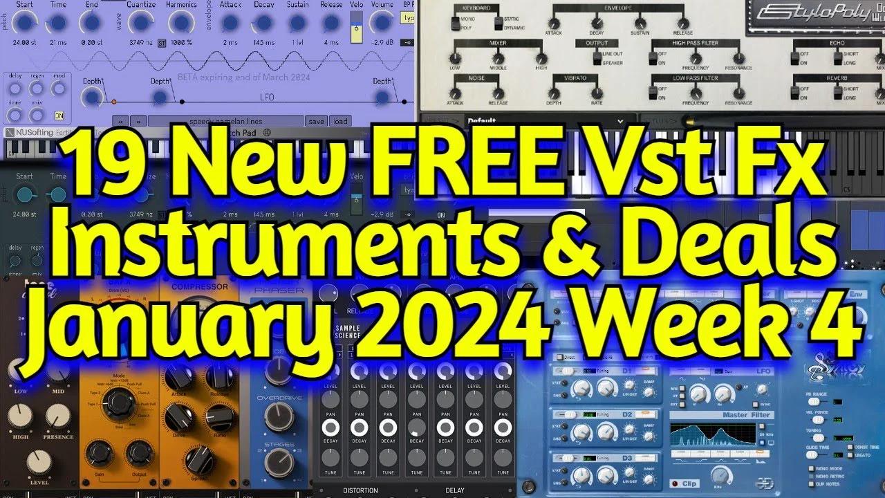 19 Best New FREE VST Plugins, Vst Instruments, Sample Packs & New Year ...