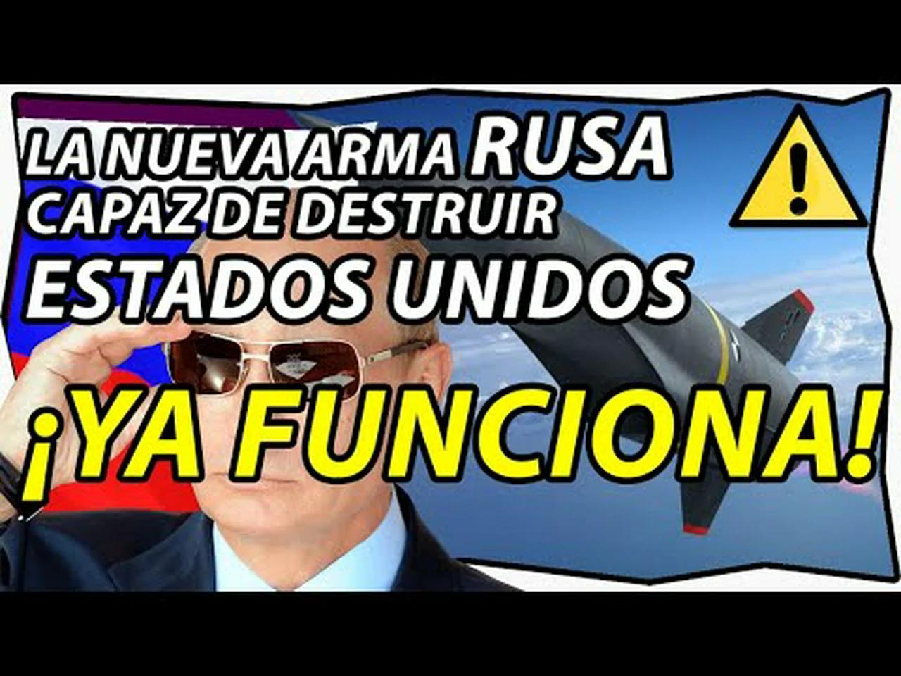 El misil HIPERSÓNICO RUSO Avangard: La nueva SUPER ARMA de Putin