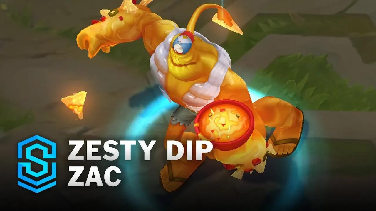 Zesty Dip Zac Skin Spotlight Pre Release Pbe Preview League Of