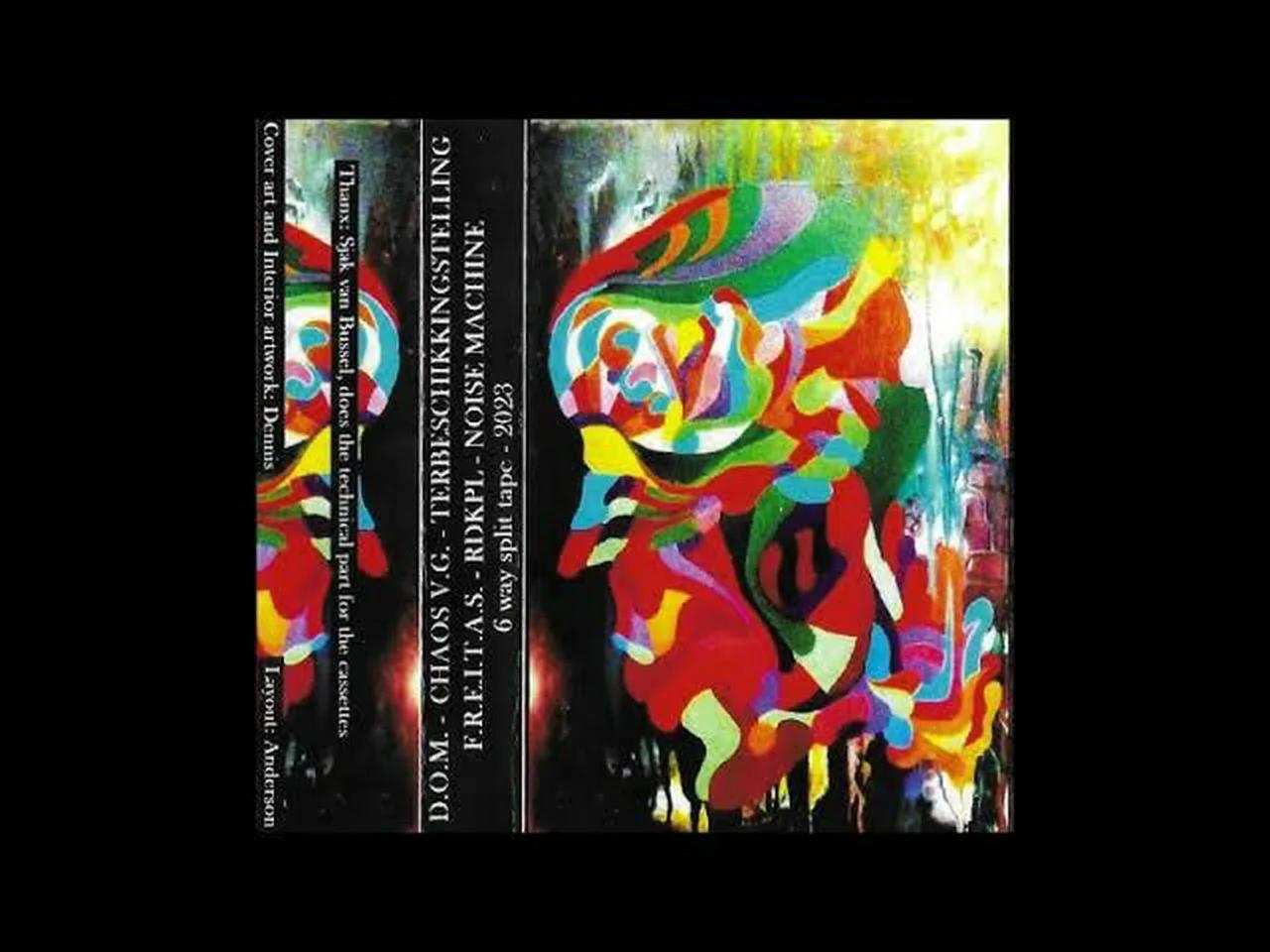 Various - 6 Way Split Tape - Cassette (self release 2023)