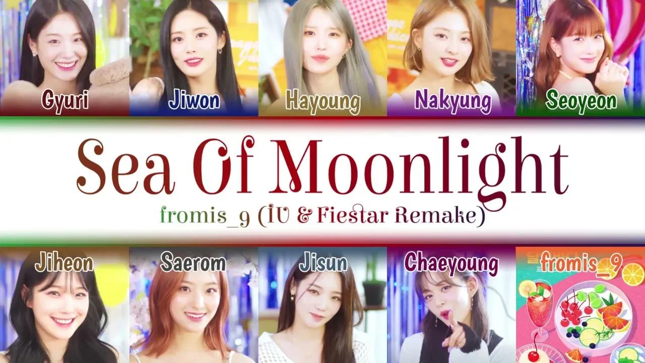 fromis_9 (프로미스나인) - Sea of Moonlight - Deutsche Übersetzung | German Color Code Lyrics [Han/Rom/Ger]